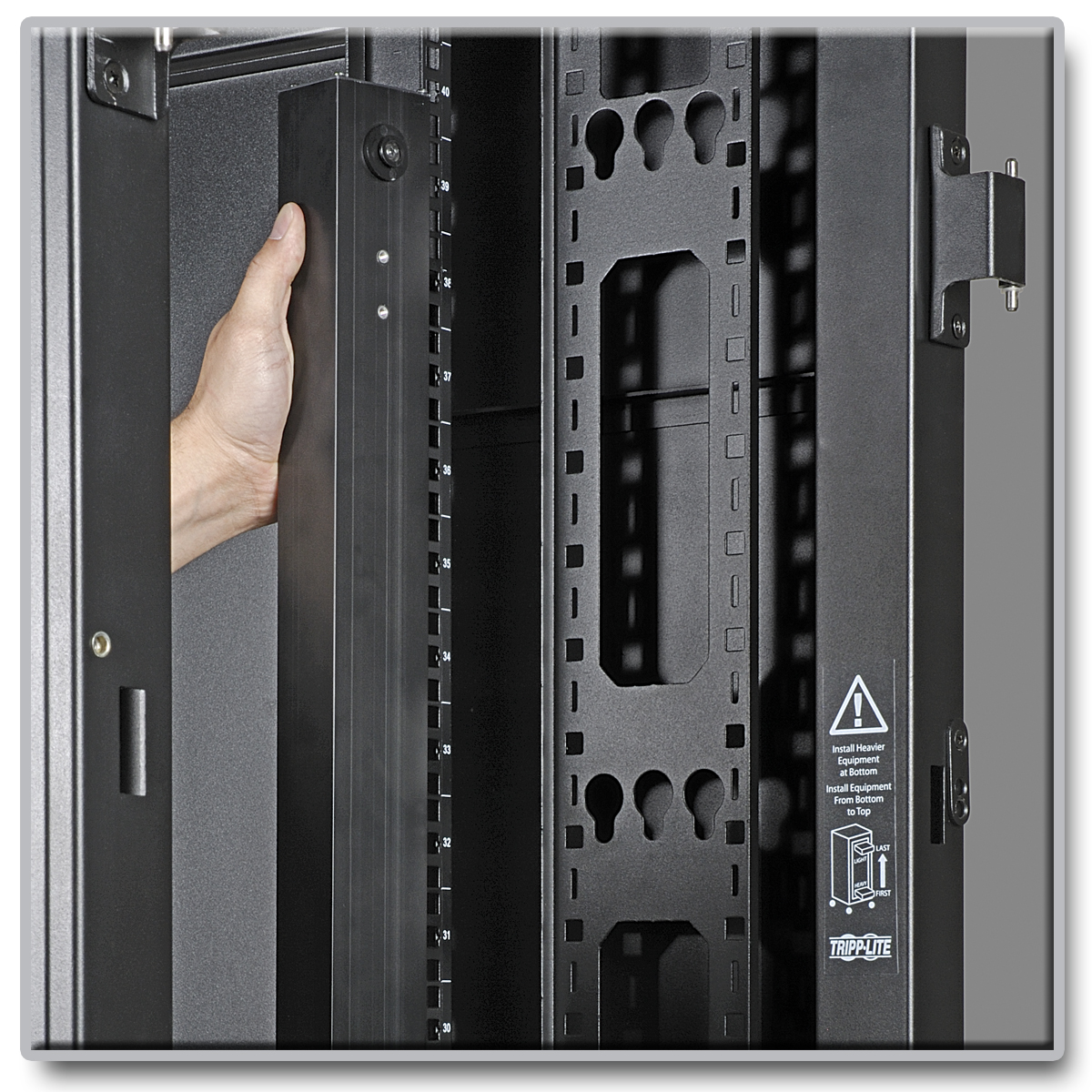 Tripp Lite PDU Metered Vertical 5.8kw 208/240V 8 C19 40 C13 L6-30P 0U ...