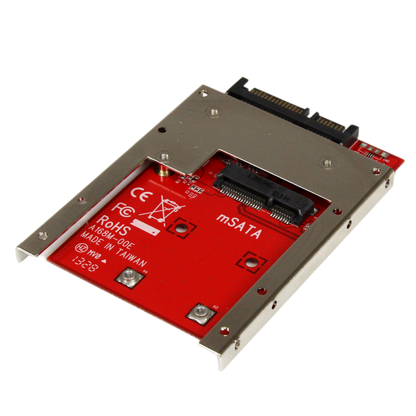 StarTech.com mSATA SSD to 2.5in SATA Adapter Converter-Mini PCIE SSD toSATA