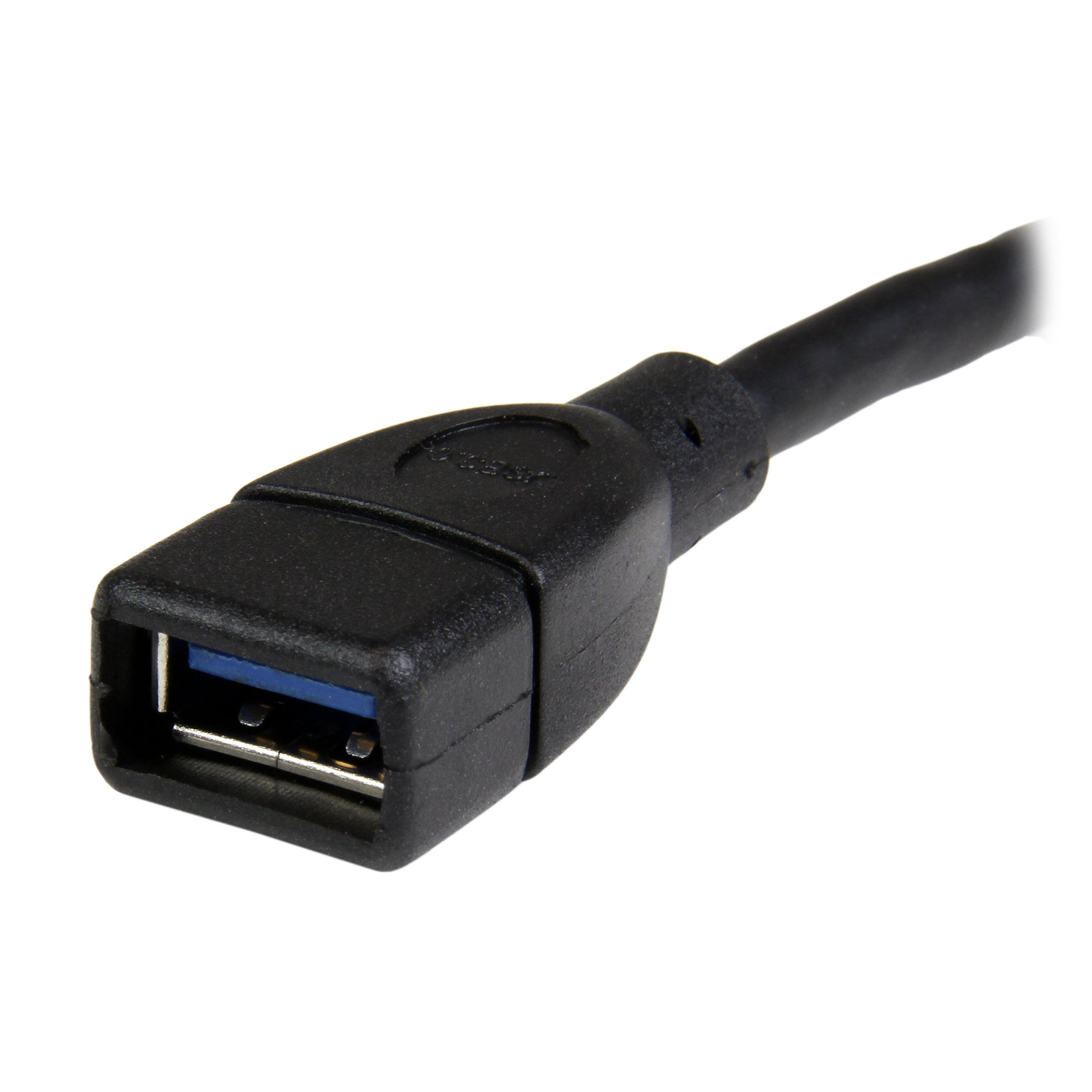 StarTech.com 6in USB 3.0 Port Saver Cable - A Male to A Female Extension