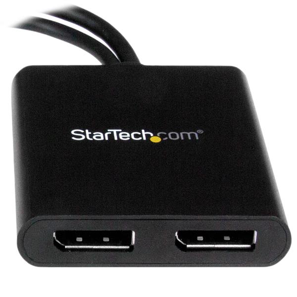 StarTech.com Splitter multi-écrans Mini DisplayPort vers 2x DisplayPort ...
