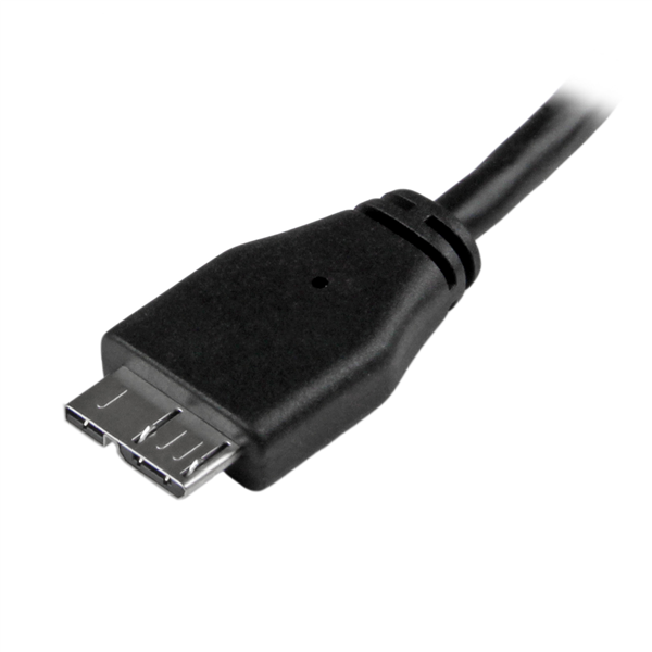 StarTech.com 2m / 6ft Slim SuperSpeed USB 3.0 A to Micro B Cable - M/M