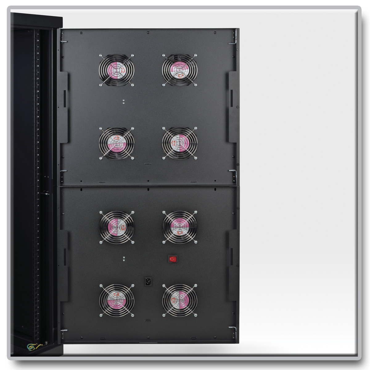 Tripp Lite 24U Industrial Rack Floor Enclosure Server Cabinet Doors ...