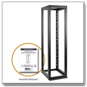 Tripp Lite 50U 4-Post Open Frame Rack Cabinet Heavy Duty 3000lb ...