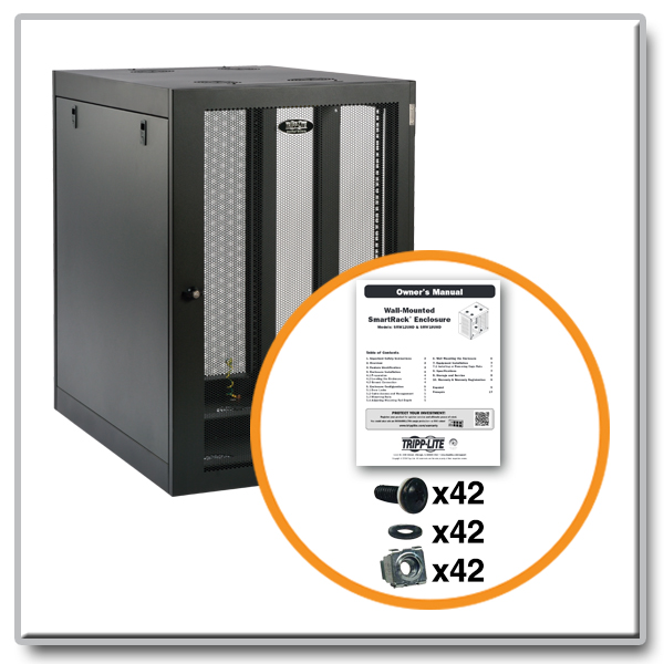 Tripp Lite 18u Rack Enclosure Server Cabinet | Cabinets Matttroy