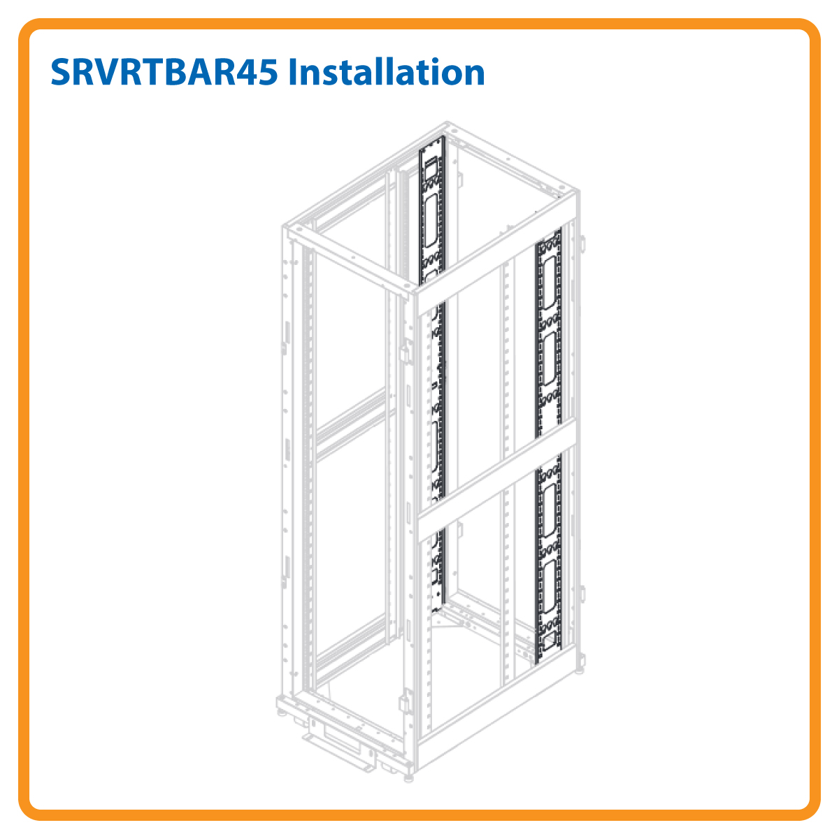 Tripp Lite 45U Rack Enclosure Server Cabinet Vertical Cable Management ...