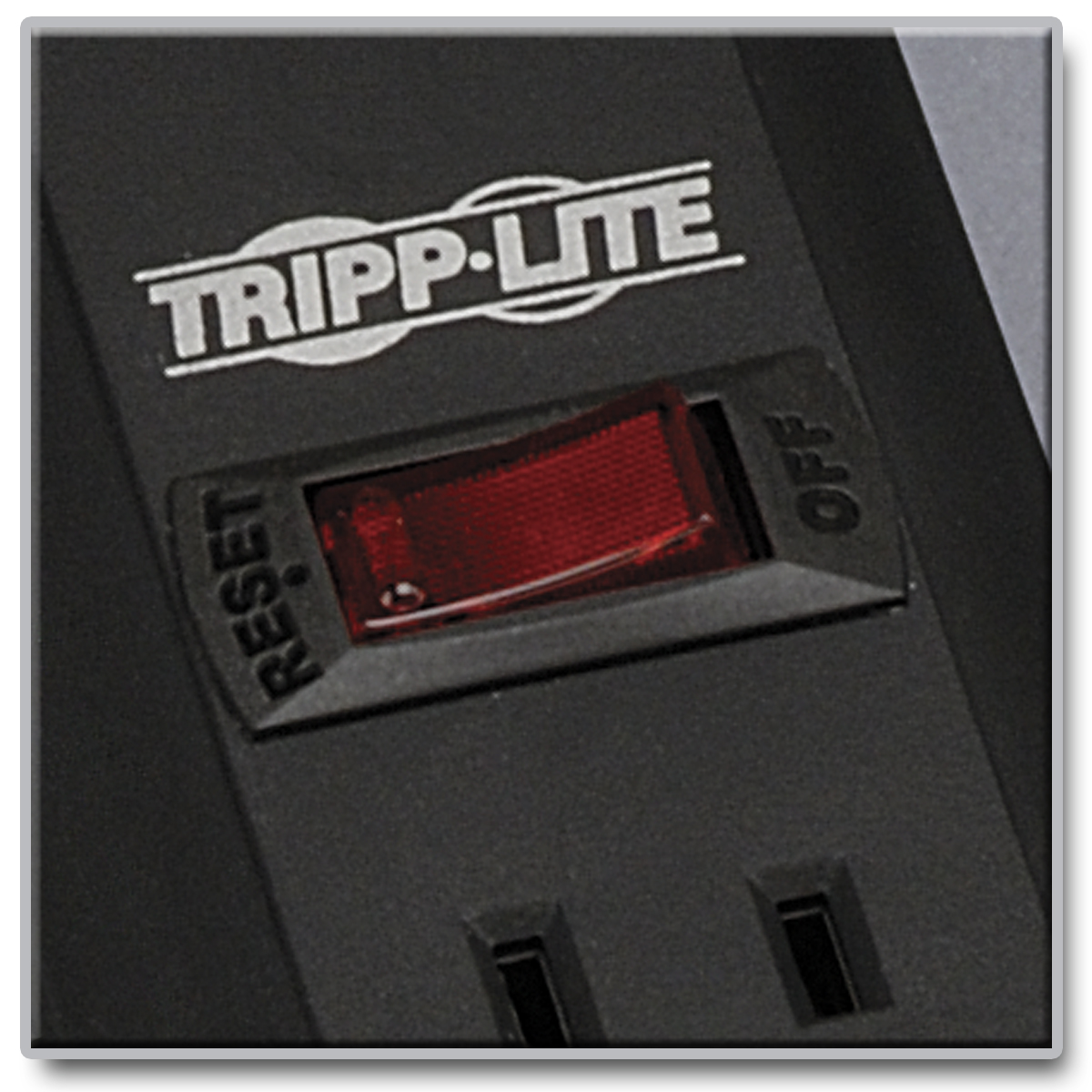 Tripp Lite Power Strip 7 Outlet NEMA 5-15R AC 25' Cord 5-15P Black ...