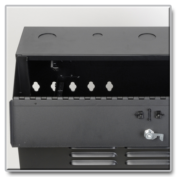 Tripp Lite 5U Wallmount Low Profile Rack Enclosure Vertical 36" Mount ...