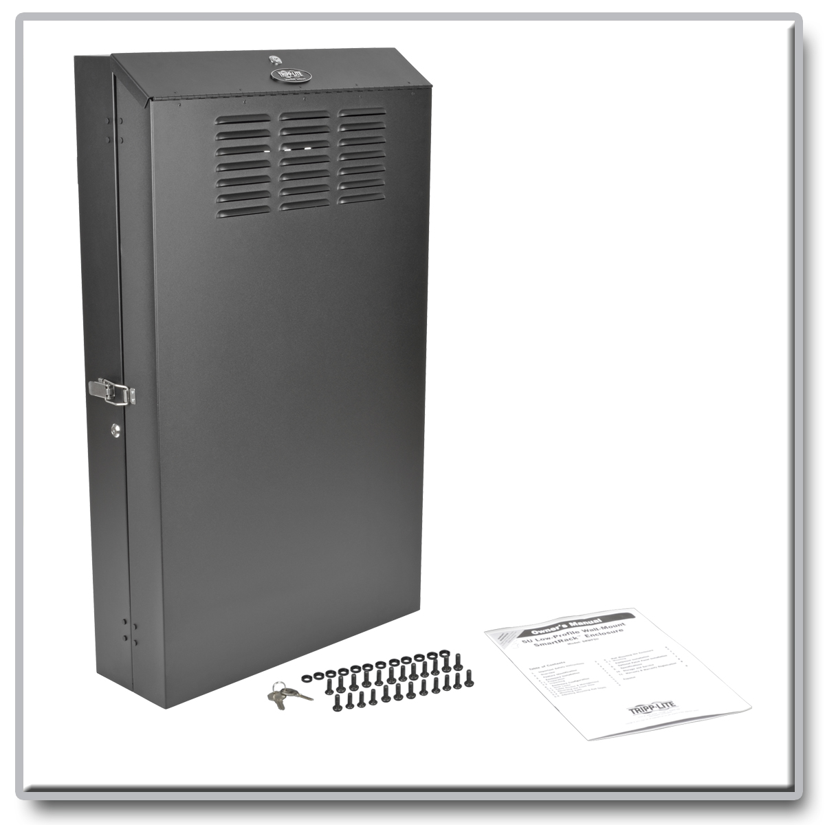 Tripp Lite 6U Wall Mount Rack Enclosure Server Cabinet Vertical 36 ...