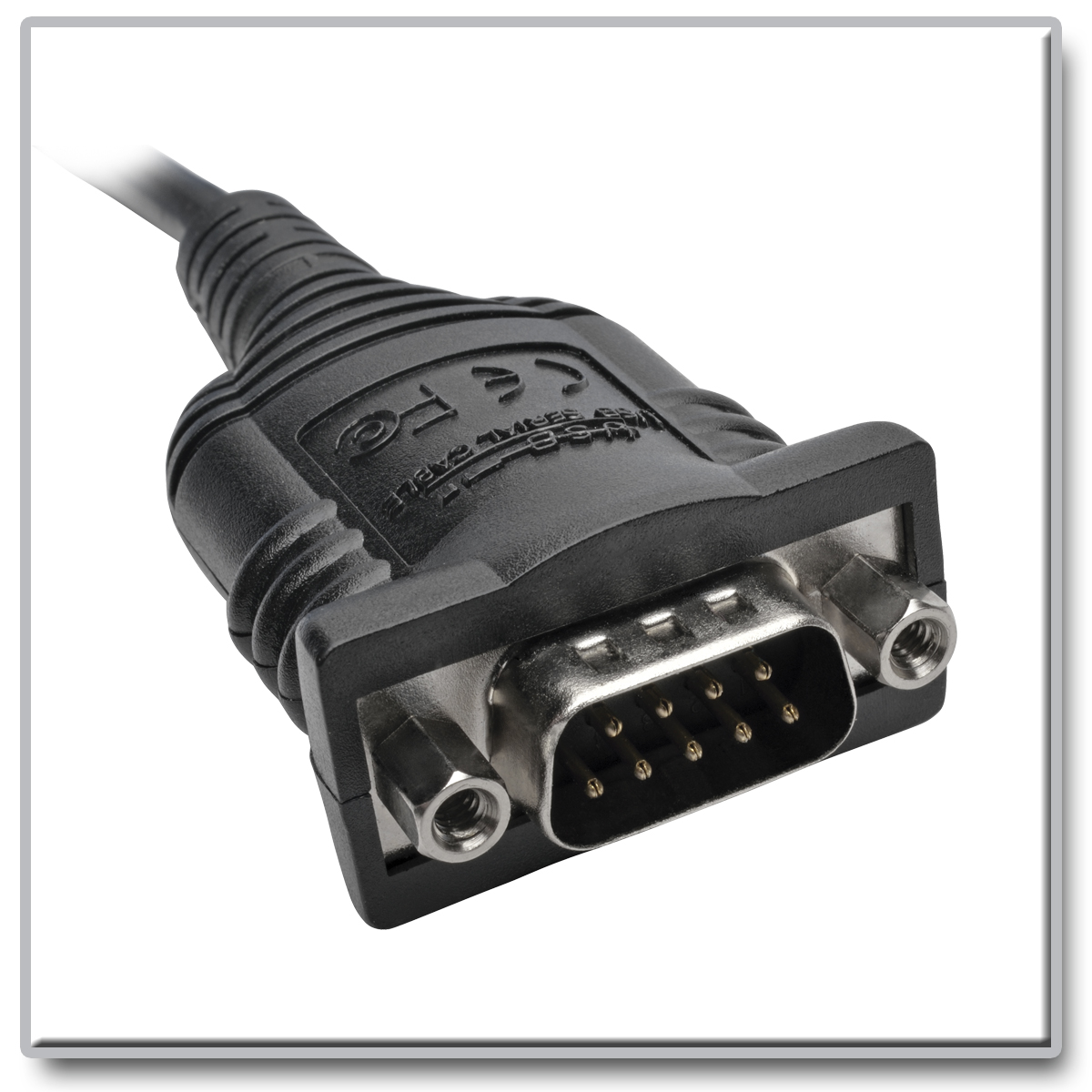 Tripp Lite 6ft 2-Port USB to DB9/ RS 232 Serial Adapter FTDI, w/ COM ...