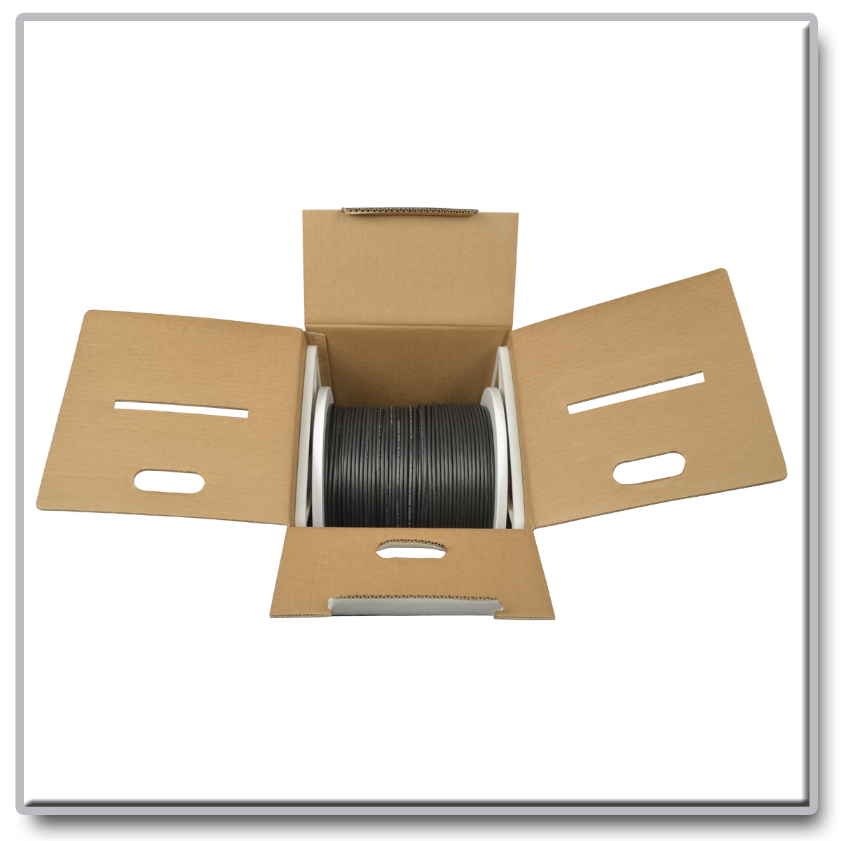 Tripp Lite 1000ft Cat6 Gigabit Bulk Cable Solid Core CMR PVC Black 1000 ...