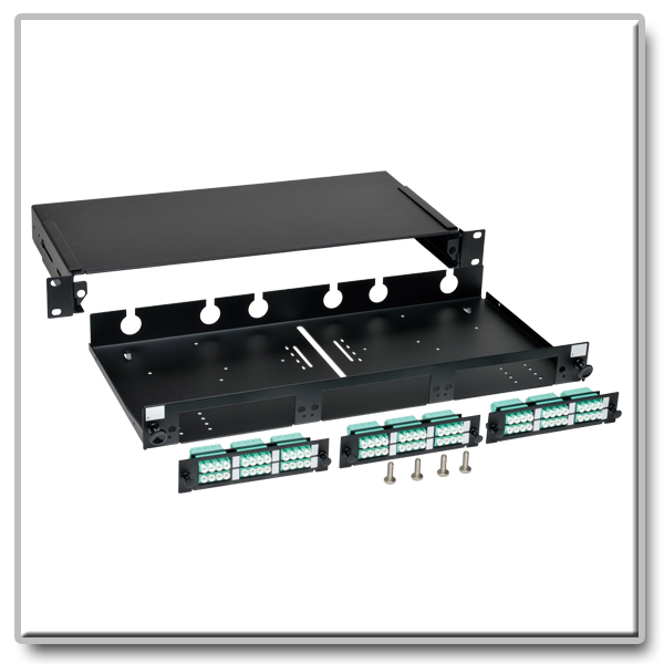 Tripp Lite 36-Port LC/LC Rackmount Fiber Enclosure Feed Through Patch ...