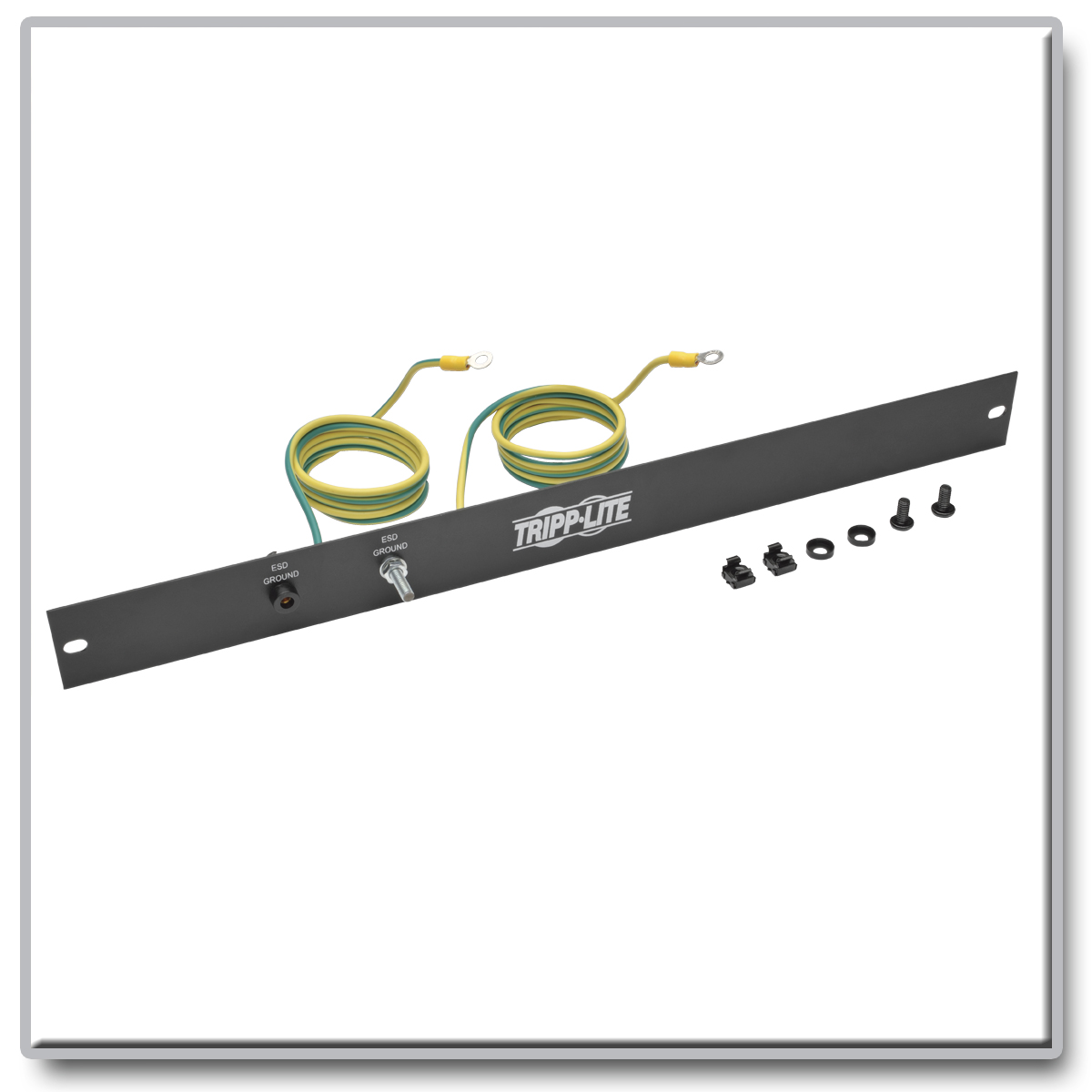 Tripp Lite Rack Enclosure/Open Frame Server Cabinet ESD Grounding Panel ...