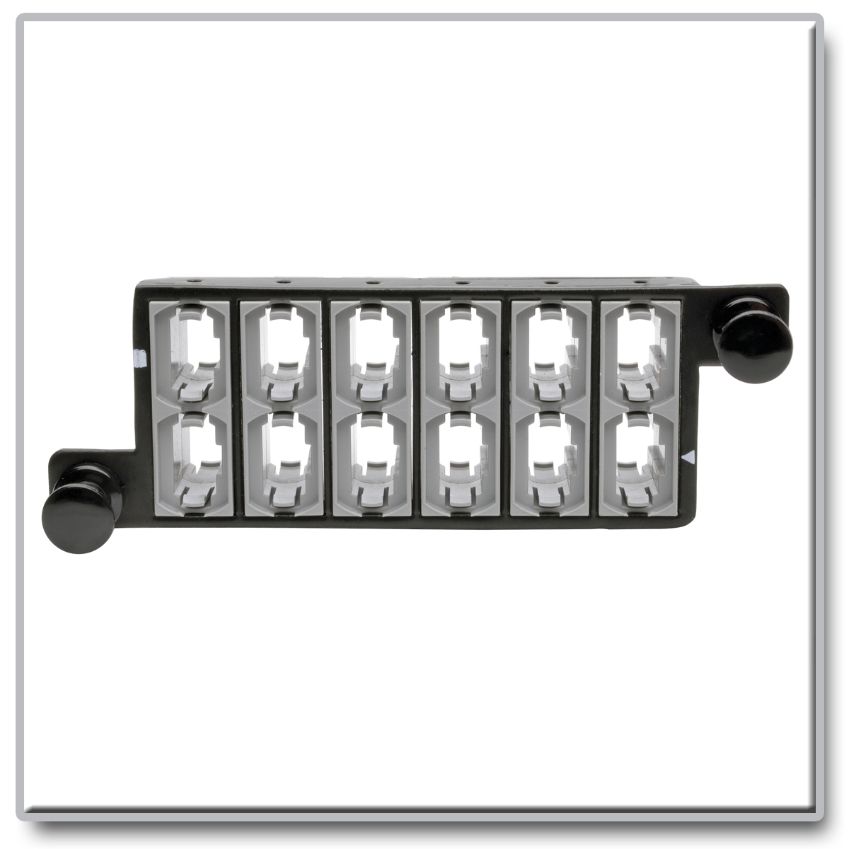 Tripp Lite 12-Fiber Patch Panel MTP/MTO x 12 40Gb Pass Through Cassette ...