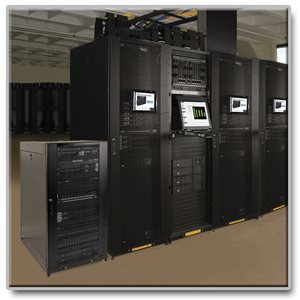 Tripp Lite 25U Rack Enclosure Server Networking Cabinet Shallow Depth ...