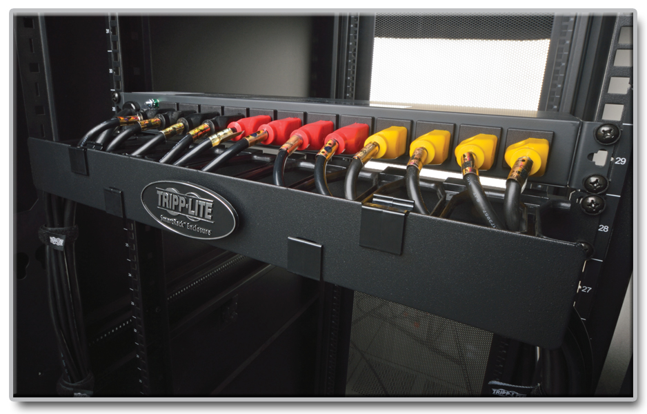 Tripp Lite PDU Metered 120V 15A 5-15R 13 Outlet 5-15P Horizontal 1U 6 ...