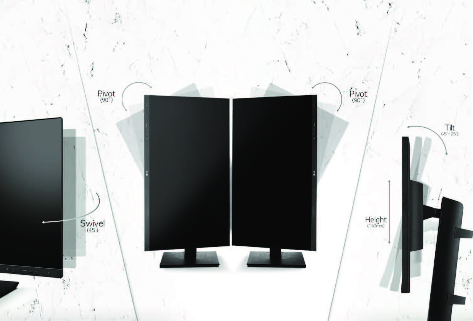 LG 24BK750Y-B - LED monitor - Full HD (1080p) - 24"