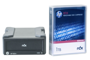 HPE RDX Removable Disk Backup System - RDX station - SuperSpeed USB 3.0 ...