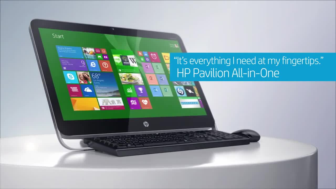 HP PAVILION 23" TOUCH ALL IN ONE PC - POWER.dk